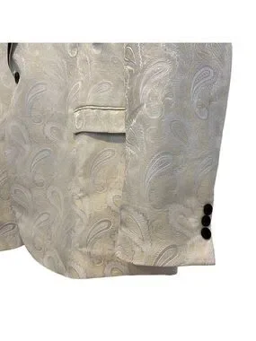 Coofandy | Suits & Blazers | Coofandy Paisley Party Tuxedo Nwt Cream ...
